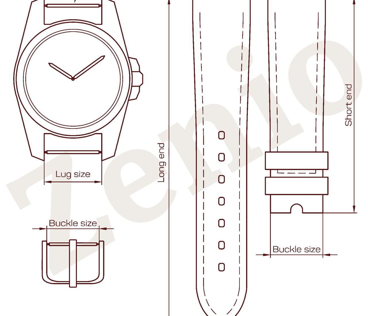 How to measure your watch strap – Zeniovn